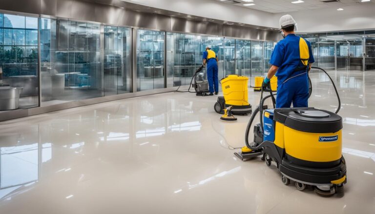 What is the meaning of commercial cleaning?